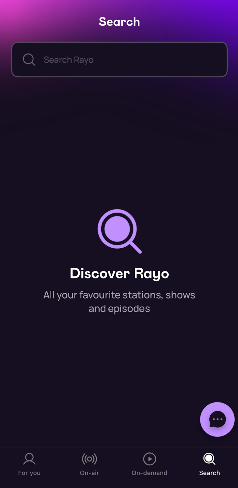 How to search on the Rayo app – Rayo